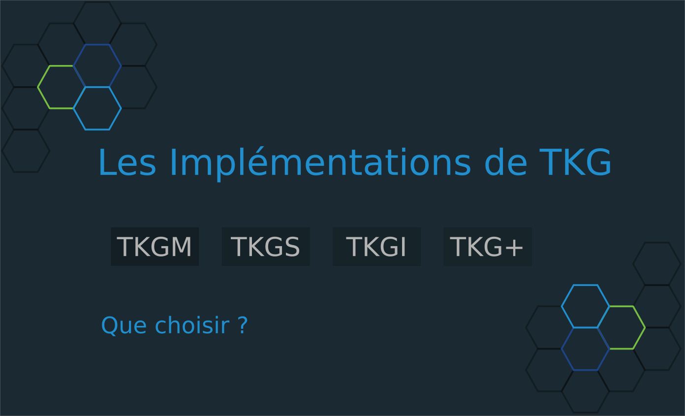 TKGI, TKGS, TKGM, c'est quoi?
